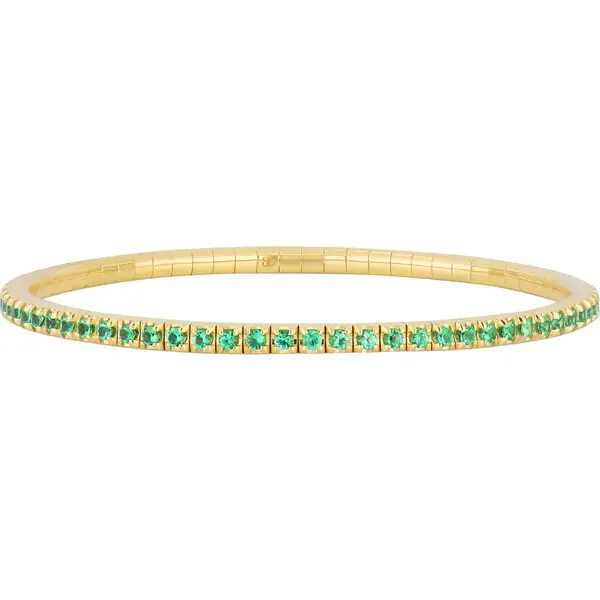 Bony Levy El Mar Emerald Bracelet - 18k Yellow Gold