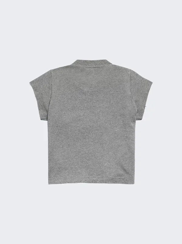 Balenciaga Shrunken Tee - Grey