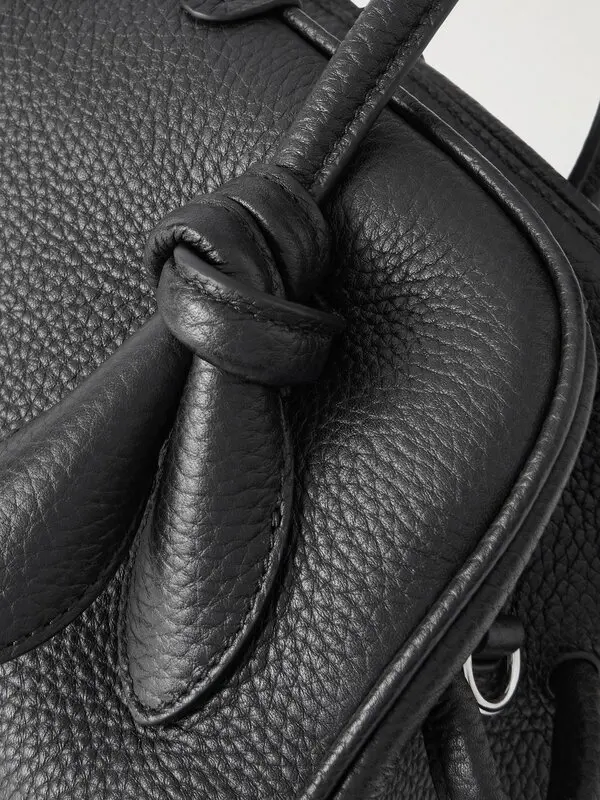 Jacquemus The Turismo Small Textured-leather Tote