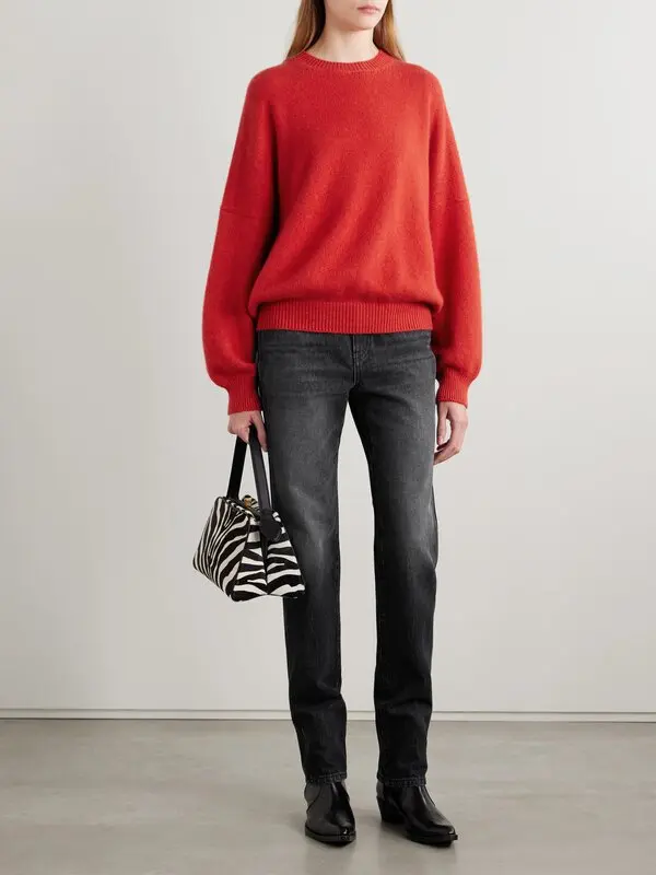 Khaite Farley High-rise Straight-leg Jeans