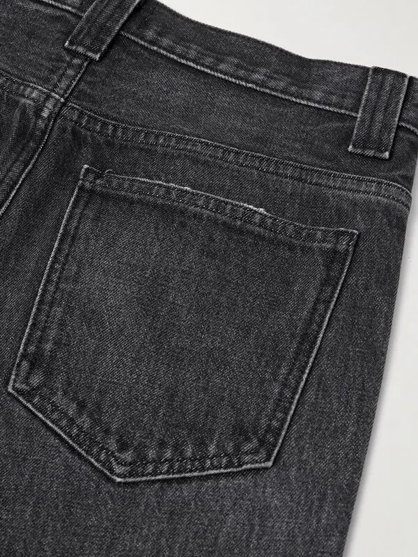 Khaite Farley High-rise Straight-leg Jeans