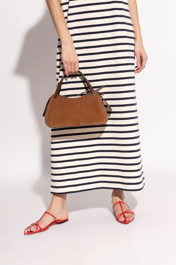 JIL SANDER Leather Handbag - Brown