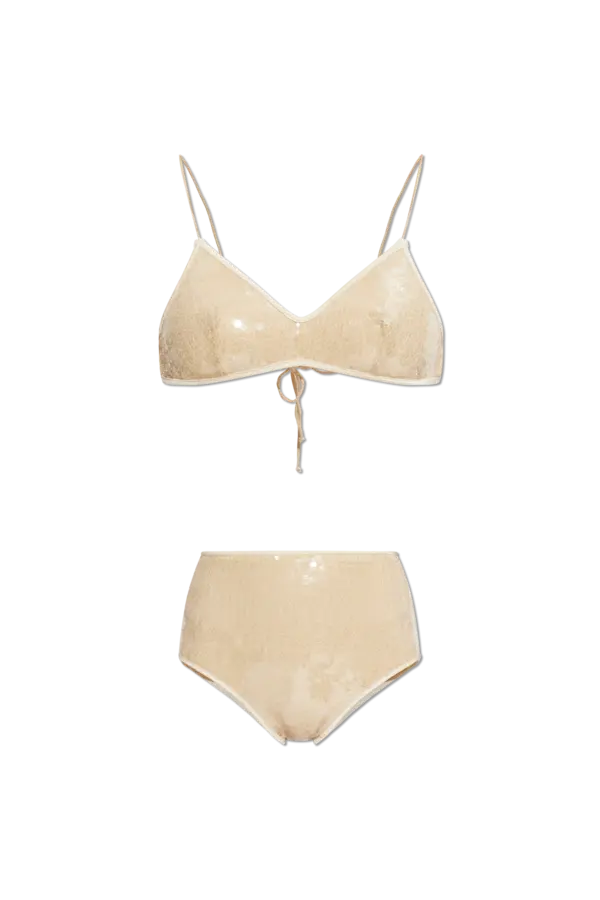 Oseree Two-piece Swimsuit - Beige