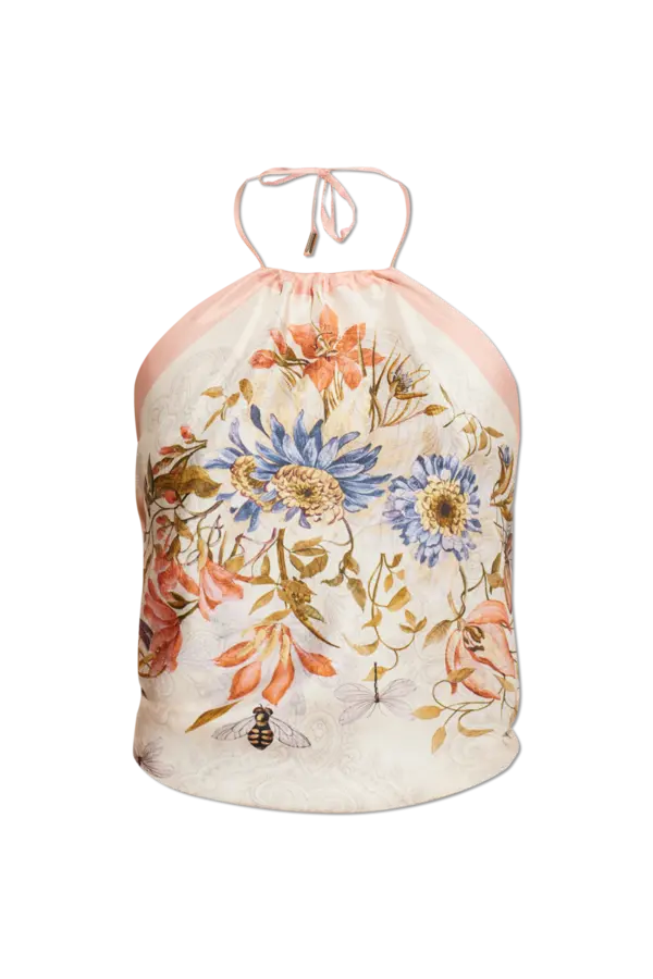 Etro Silk Off-shoulder Top - Multicolour