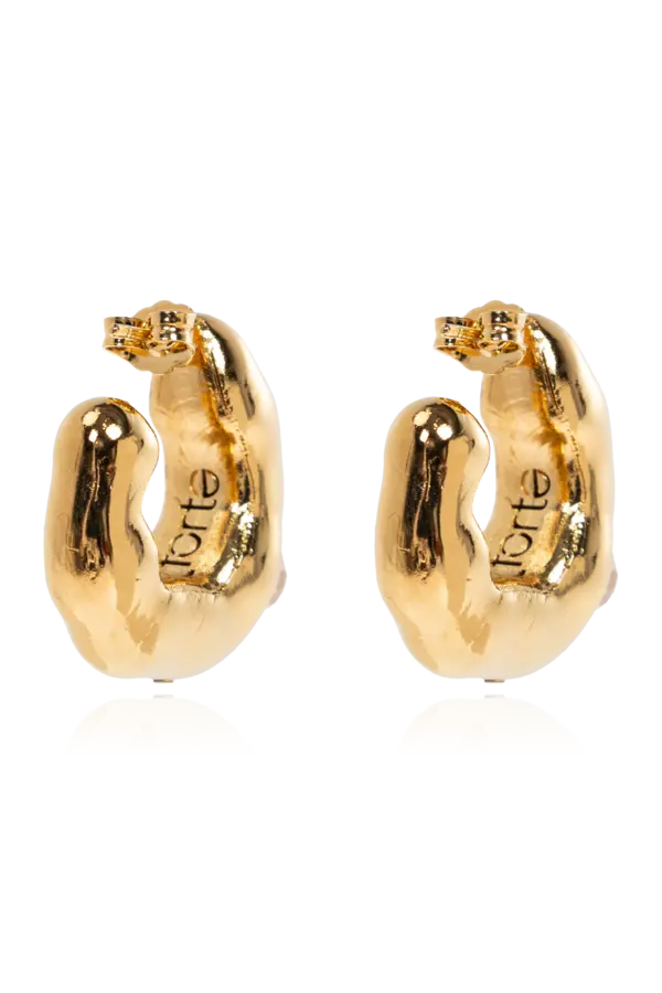 FORTE_FORTE Earrings With Shimmering Crystals
