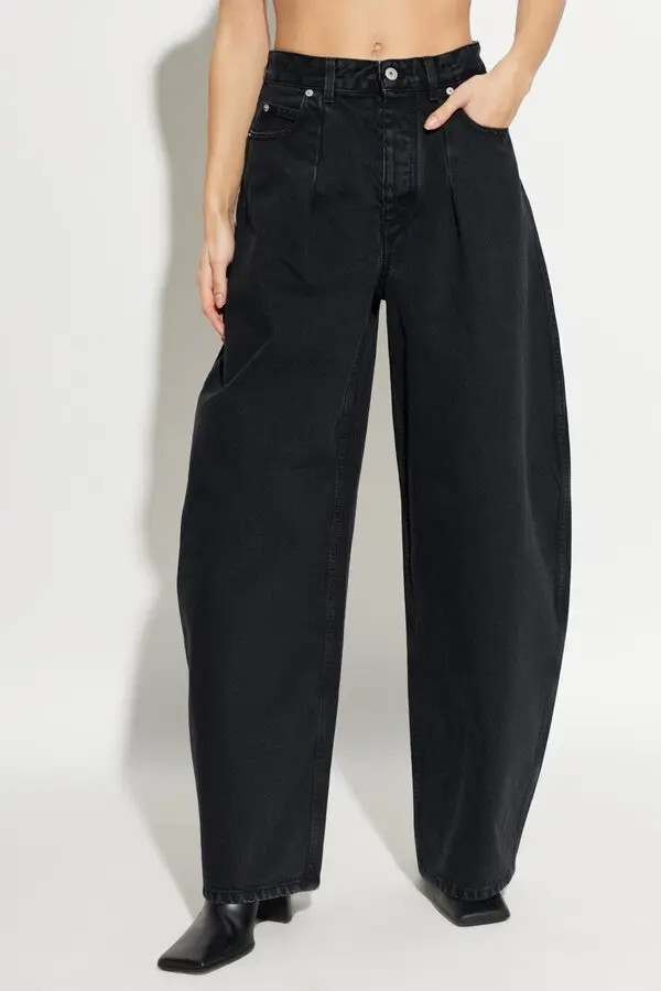 Jacquemus Ovalo’ Jeans - Black