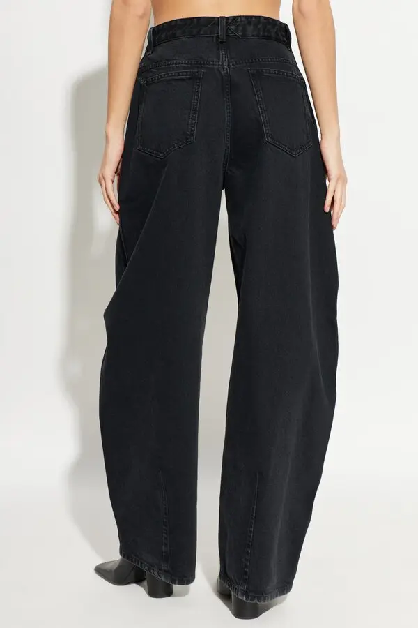 Jacquemus Ovalo’ Jeans - Black
