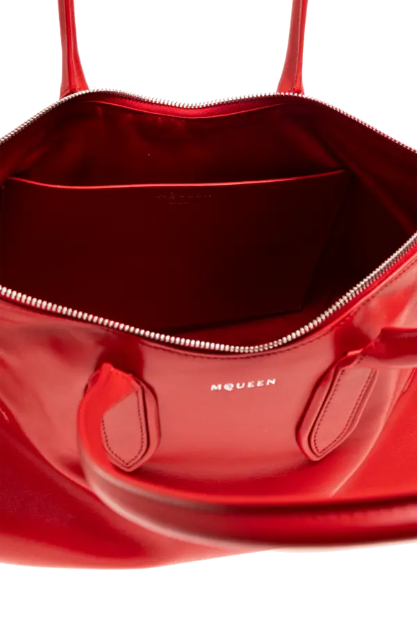 Alexander McQueen Manta' Shoulder Bag - Red