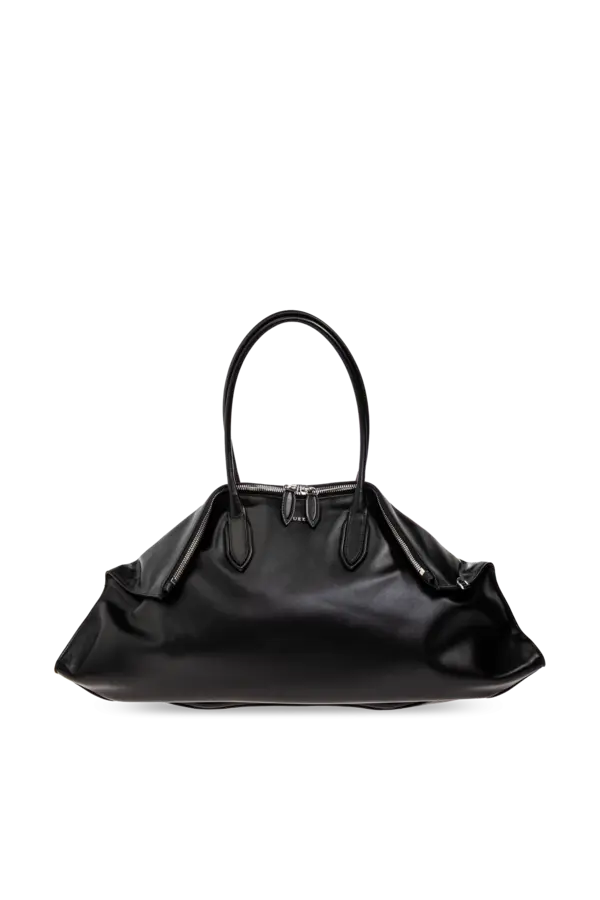 Alexander McQueen Manta Maxi Shopper Bag - Black