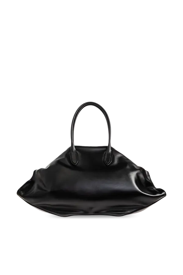 Alexander McQueen Manta Maxi Shopper Bag - Black