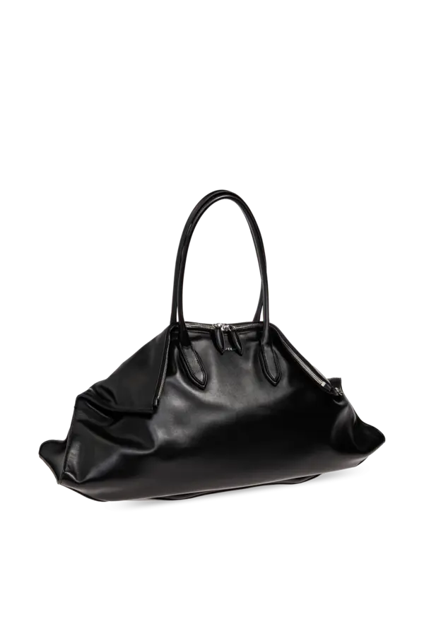Alexander McQueen Manta Maxi Shopper Bag - Black