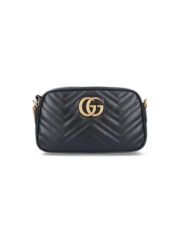 Gucci Gg Marmont Camera Bag - Black