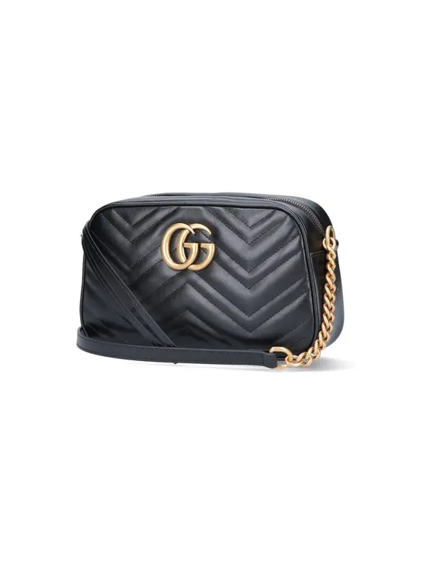 Gucci Gg Marmont Camera Bag - Black