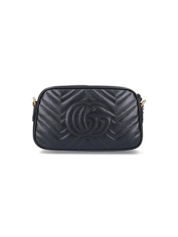 Gucci Gg Marmont Camera Bag - Black