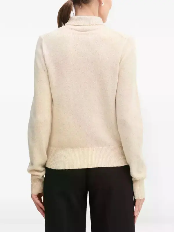 COLMAR Turtleneck Logo-plaque Sweater
