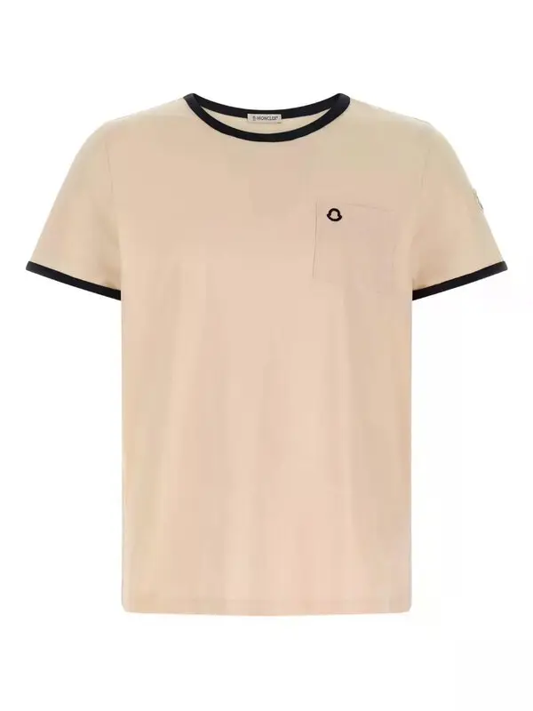 Moncler Logo-embroidered Cotton T-shirt