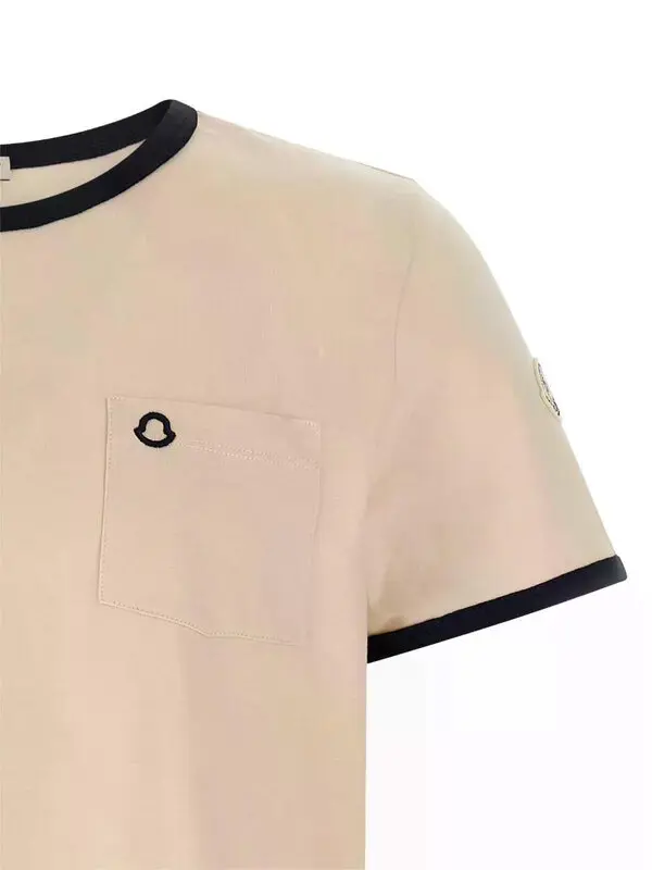 Moncler Logo-embroidered Cotton T-shirt