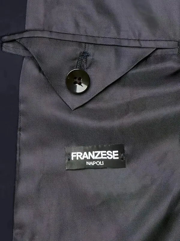 FRANZESE COLLECTION Belted Virgin Wool Coat