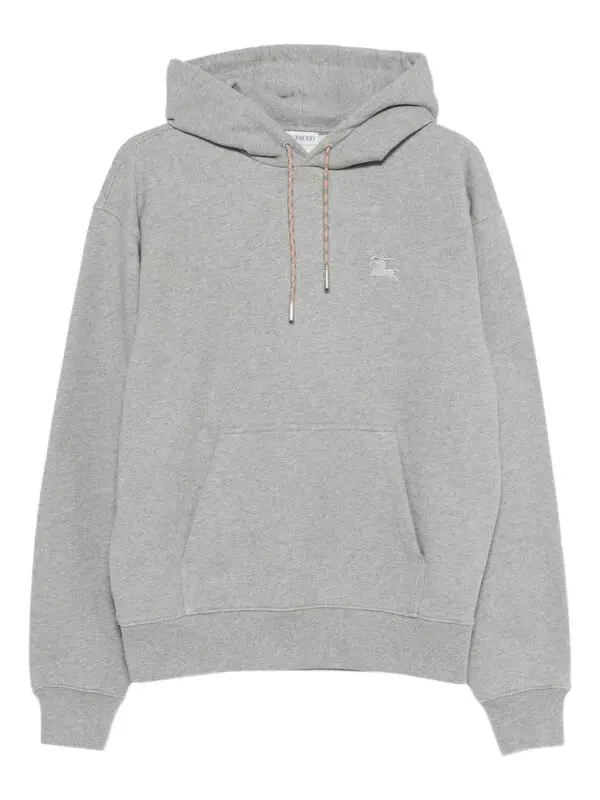 Burberry Embroidered Drawstring Hoodie