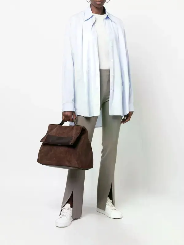 Fabiana Filippi Logo-embossed Tote Bag