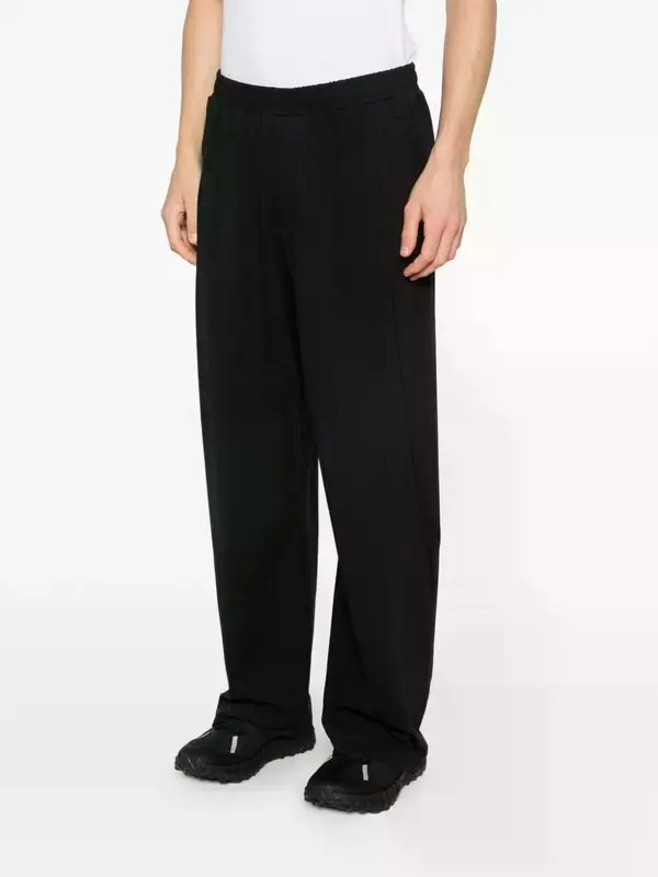 Emporio Armani Elasticated Track Pants - Black
