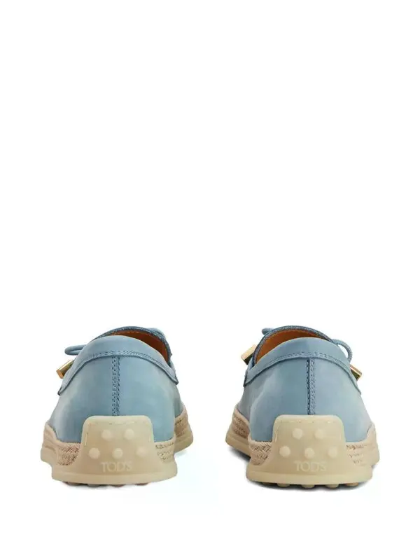 TOD'S Braided-trim Loafers