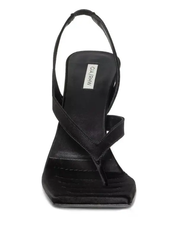 GIABORGHINI Square-toe Slingback Sandals