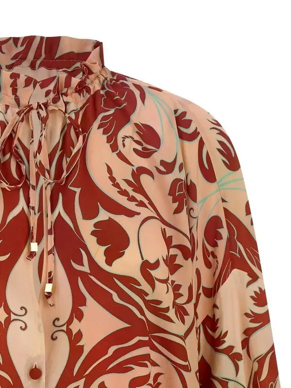 F.R.S FOR RESTLESS SLEEPERS Archilo Printed Shirt - Pink