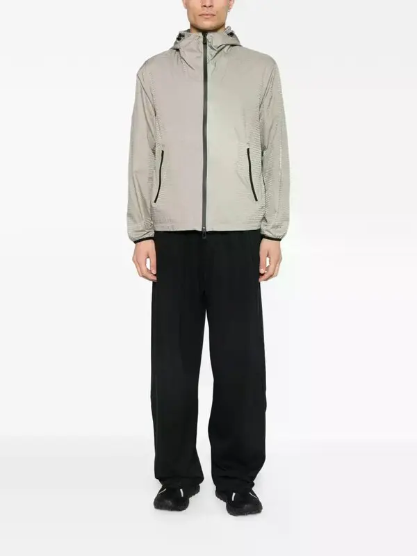 Emporio Armani Hooded Zip-up Jacket