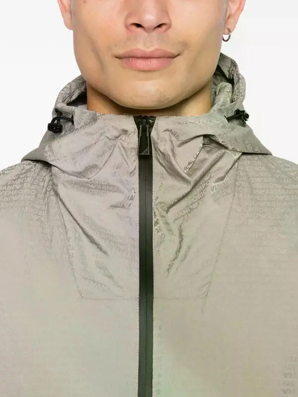 Emporio Armani Hooded Zip-up Jacket