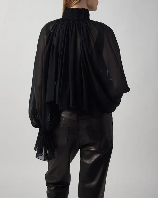 Khaite Durer Blouse - Black