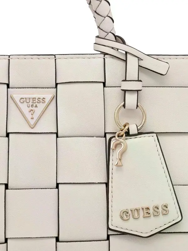 Guess Braided-handle Tote Bag