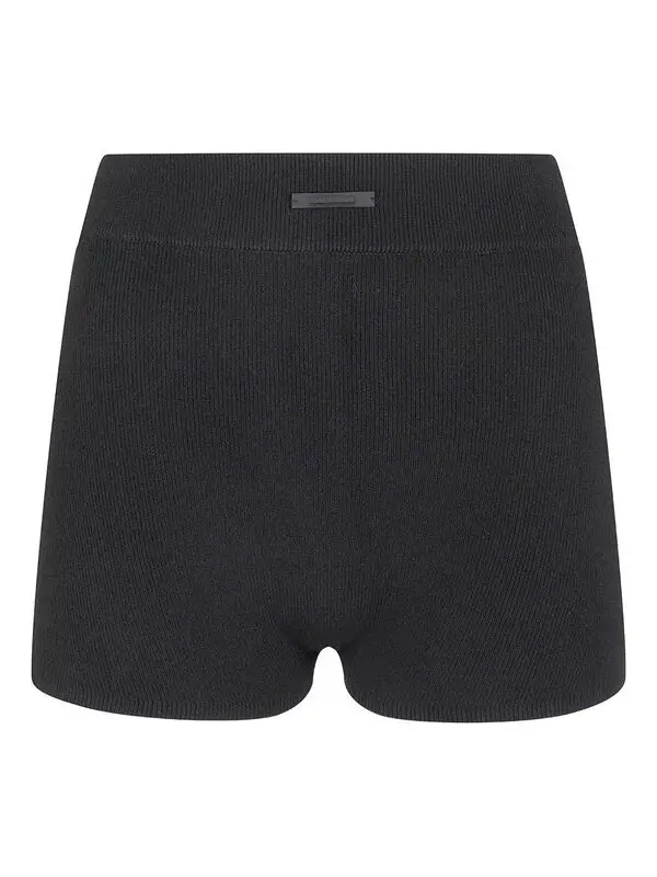 Fear Of God Ribbed Knit Shorts - Grey