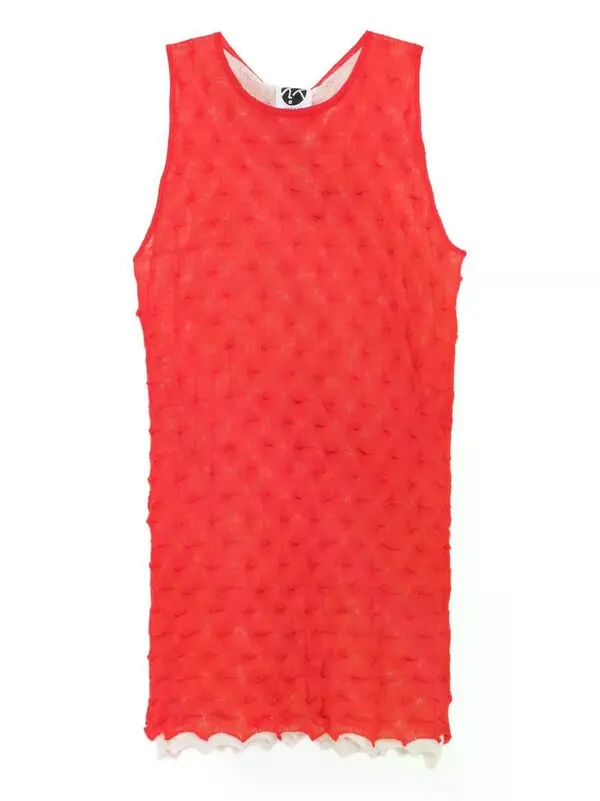 YANYAN Borlor Hooded Dress - Red