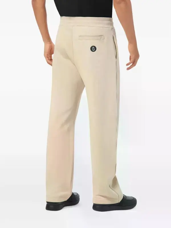 BILLIONAIRE Logo-patch Track Pants - Neutrals