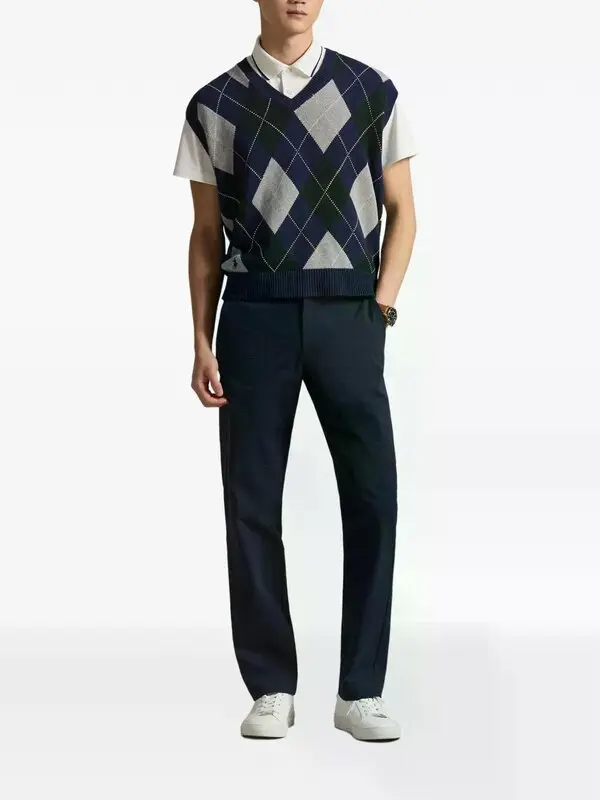 Rlx Ralph Lauren Argyle Polo Vest