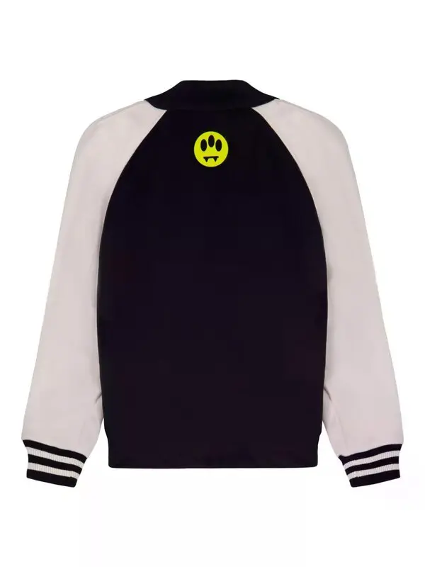 BARROW Logo-print Varsity Jacket