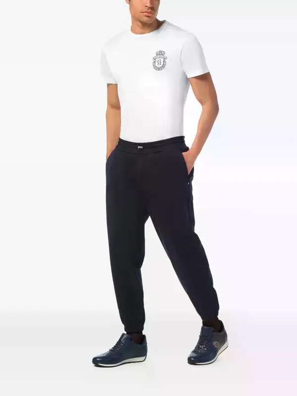 BILLIONAIRE Logo-pocket Joggers - Blue