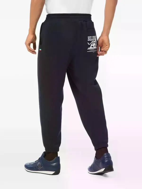 BILLIONAIRE Logo-pocket Joggers - Blue