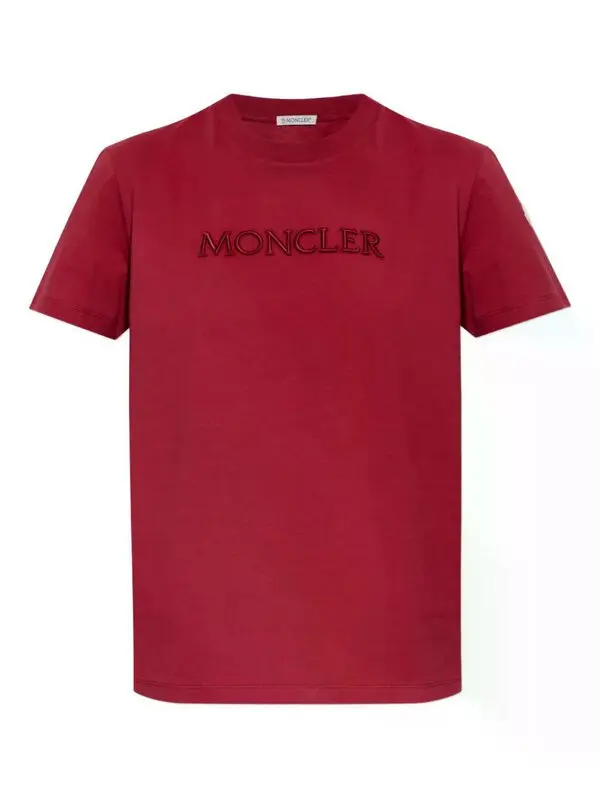 Moncler Logo-embroidered T-shirt