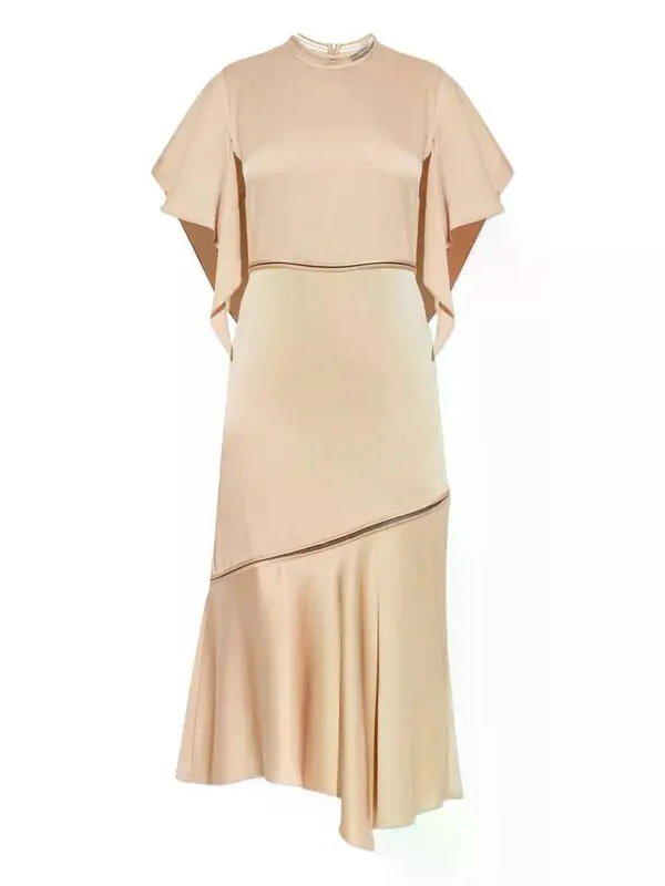 Fabiana Filippi Layered Asymmetrical-hem Dress