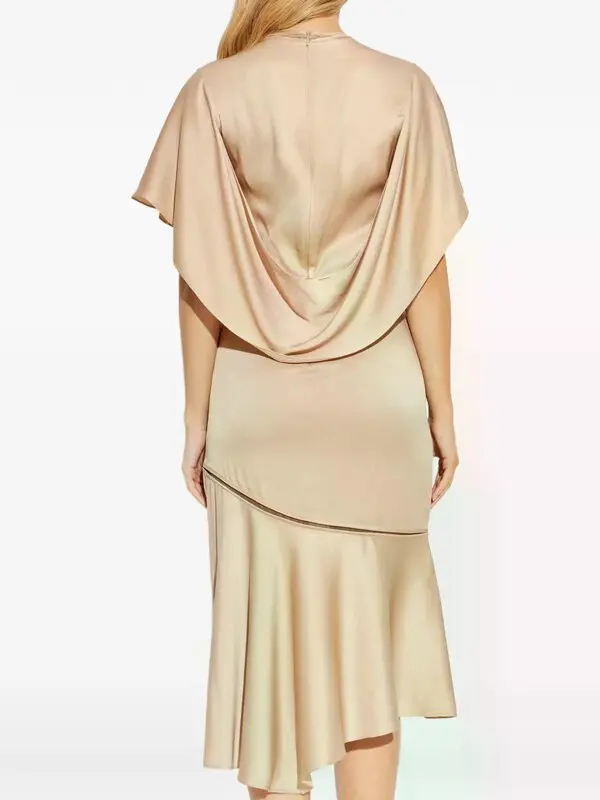 Fabiana Filippi Layered Asymmetrical-hem Dress