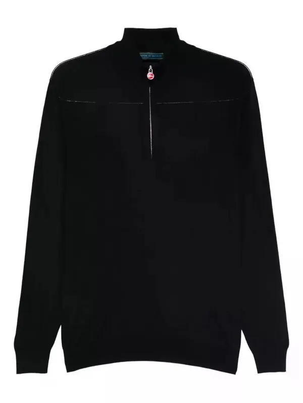 Kiton Half-zip Pullover