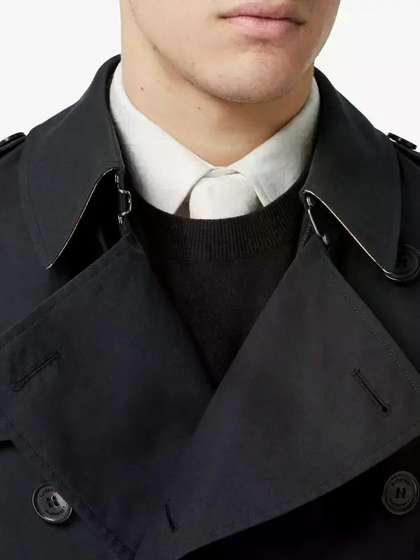 Burberry Cotton Gabardine Trench Coat