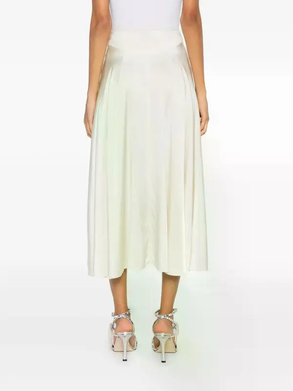 FORTE_FORTE Panelled Midi Skirt