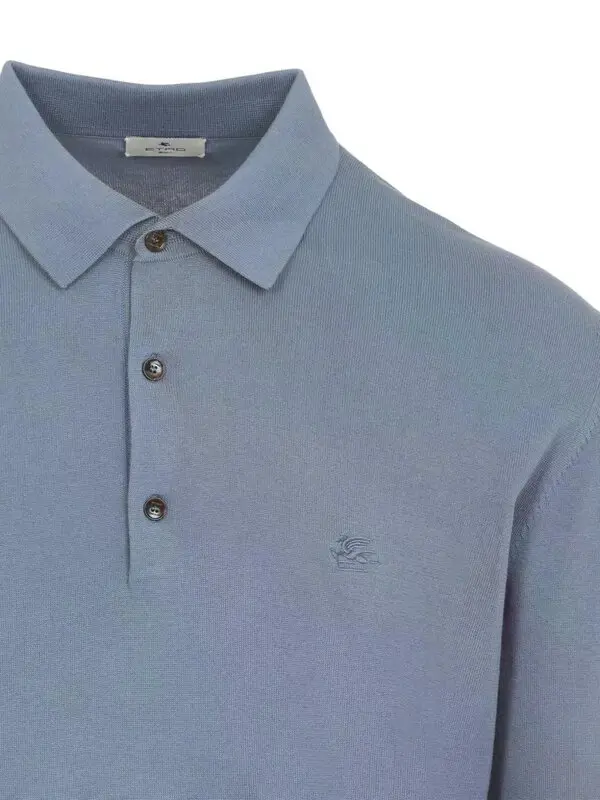 Etro Buttoned Polo Shirt