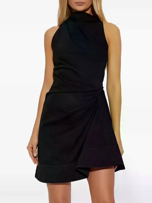 Alexander McQueen Twisted Sleeveless Dress
