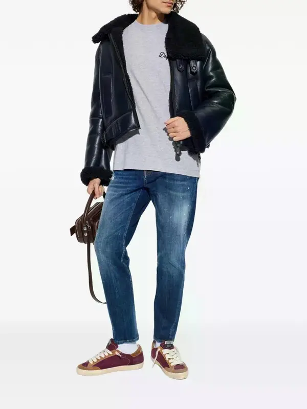 Dsquared2 Distressed Denim Jeans - Blue