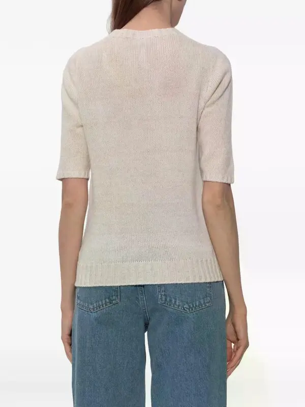 Fabiana Filippi Short-sleeve Knitted Sweater