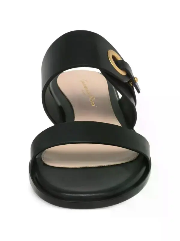 GIANVITO ROSSI Granada Strap Sandals - Black